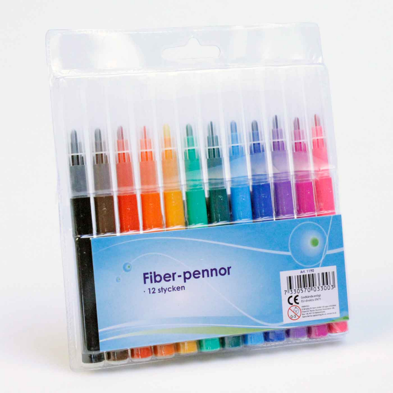 Fiberpen 12-pak | Køb hos Campmarket
