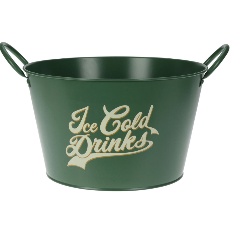 Spand med Håndtere Ice Cold Drinks | Køb hos Campmarket