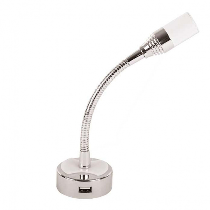 Læselampe Bøjelig USB 12V | Køb hos Campmarket